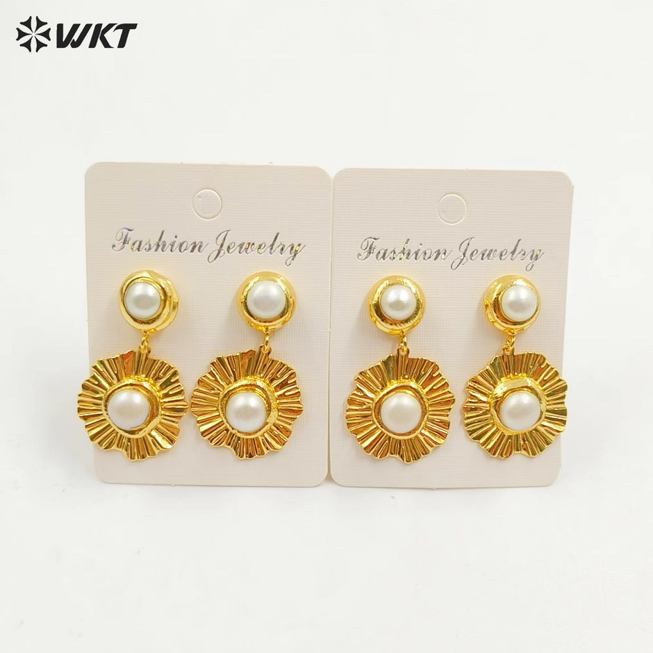 Pearl And Shell Earring – Page 15 – WKT